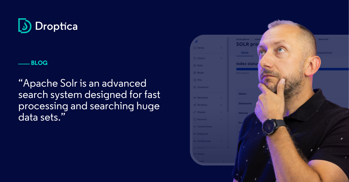 Build a product search engine using Apache Solr | Droptica